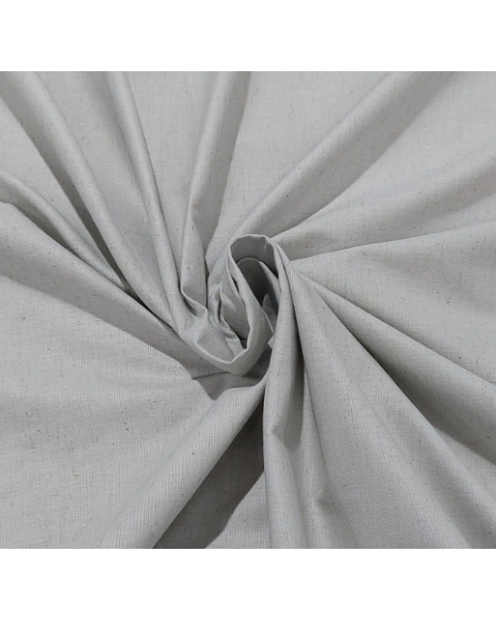 Linho Caldeira cor - 6606 (Cinza) - Tecidos Caldeira
